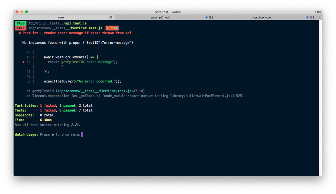 Component Testing with React Native Testing Library Component Testing with React Native Testing Library