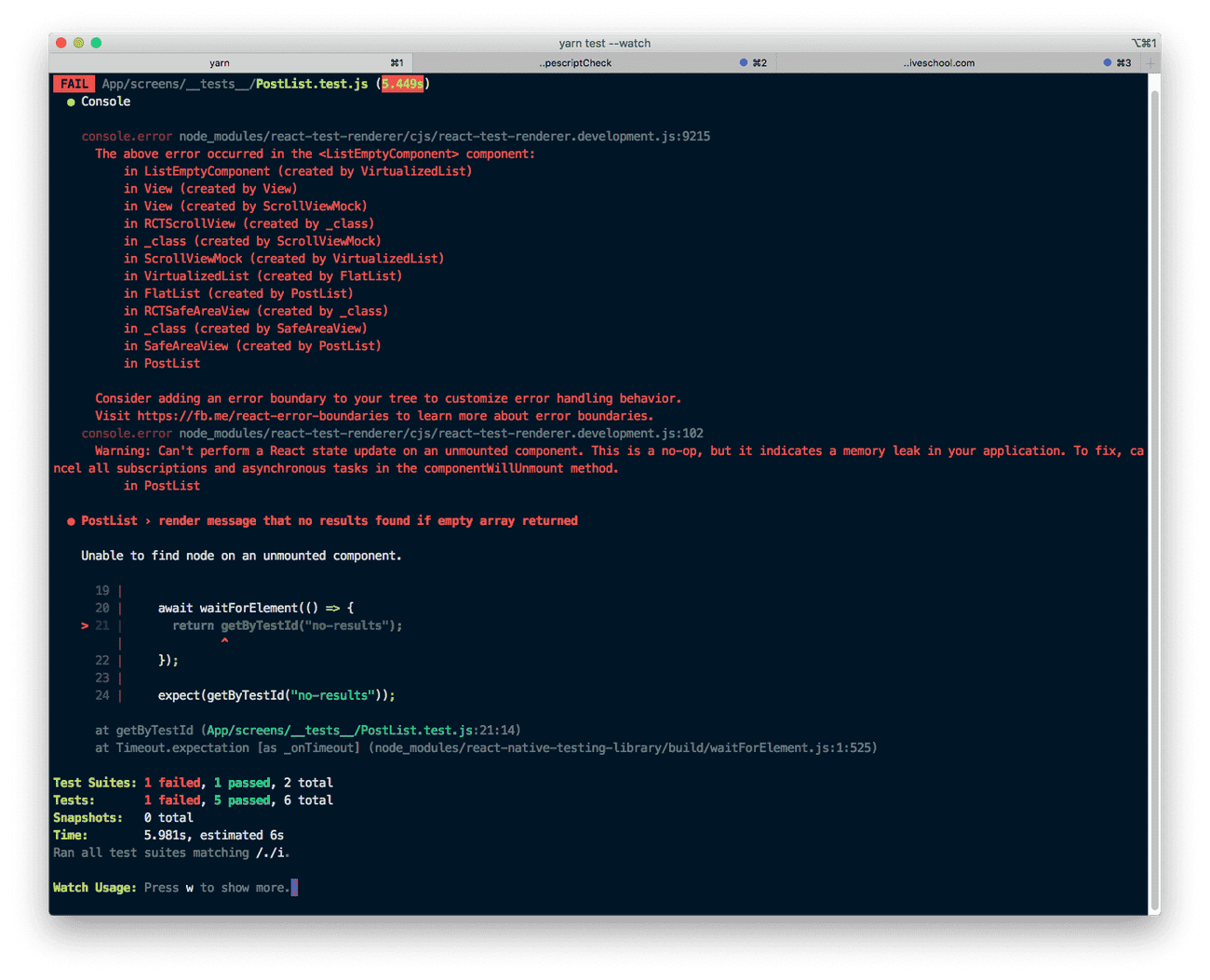 Component Testing with React Native Testing Library Component Testing with React Native Testing Library