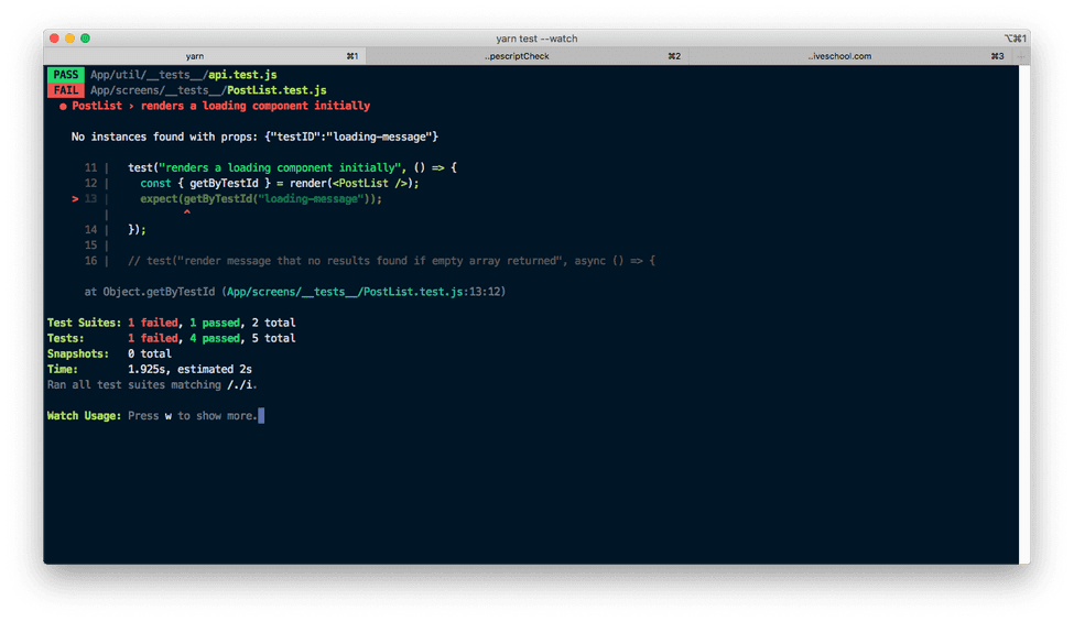 Component Testing with React Native Testing Library Component Testing with React Native Testing Library